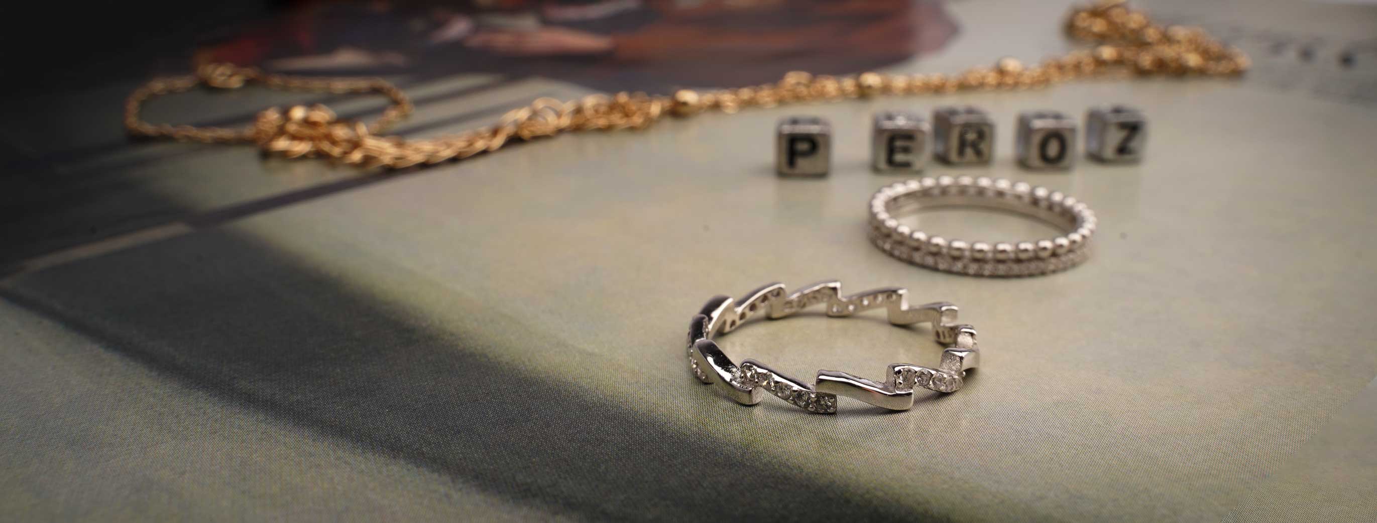 Women's Ring - Buy Gold & Silver Rings Online | PEROZ