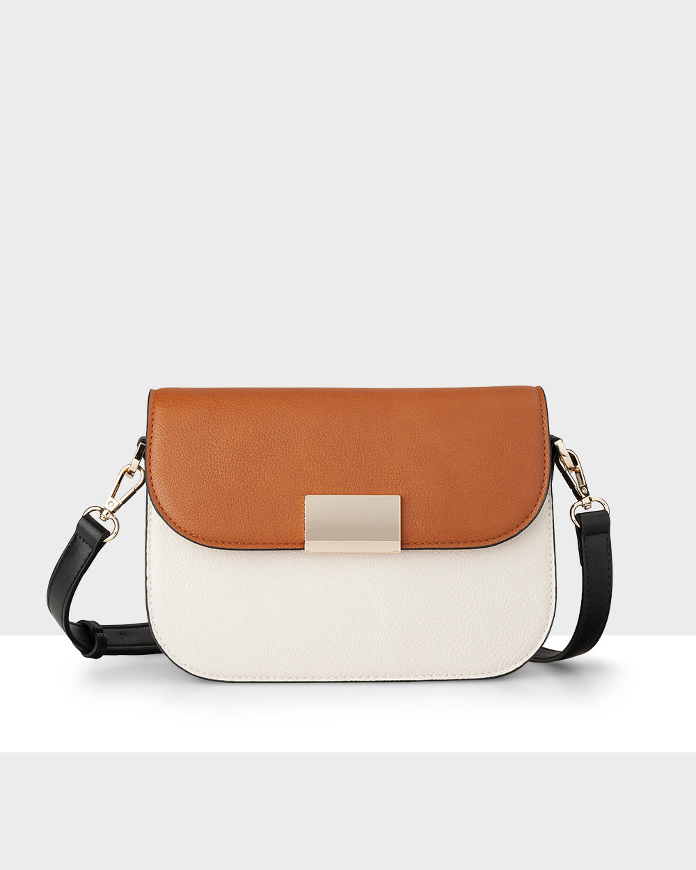 Mel 3 Compartment Fold Over Crossbody Bag – PEROZ