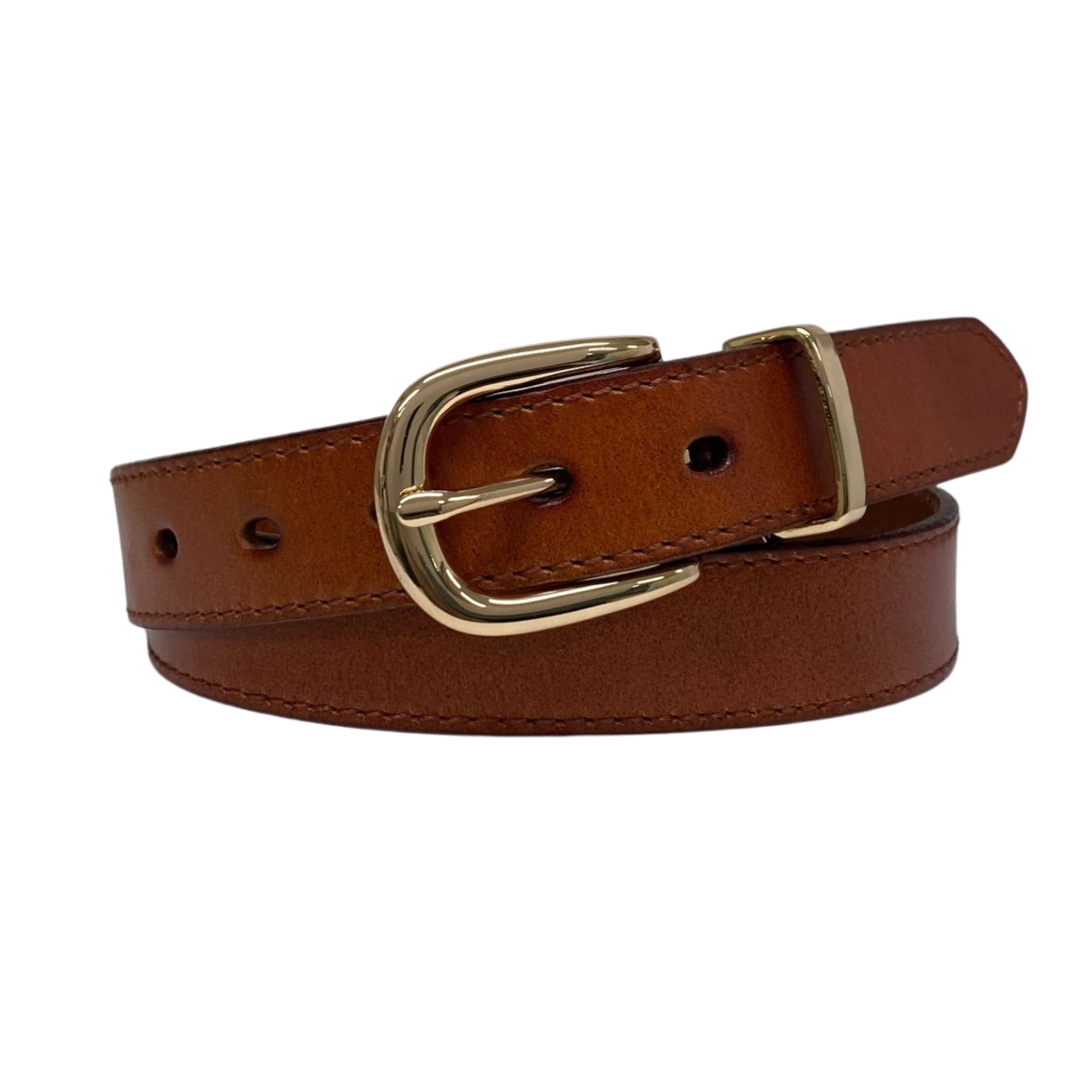 Women's Luxury Belts - Buy Ara Tan Leather Belt | PEROZ
