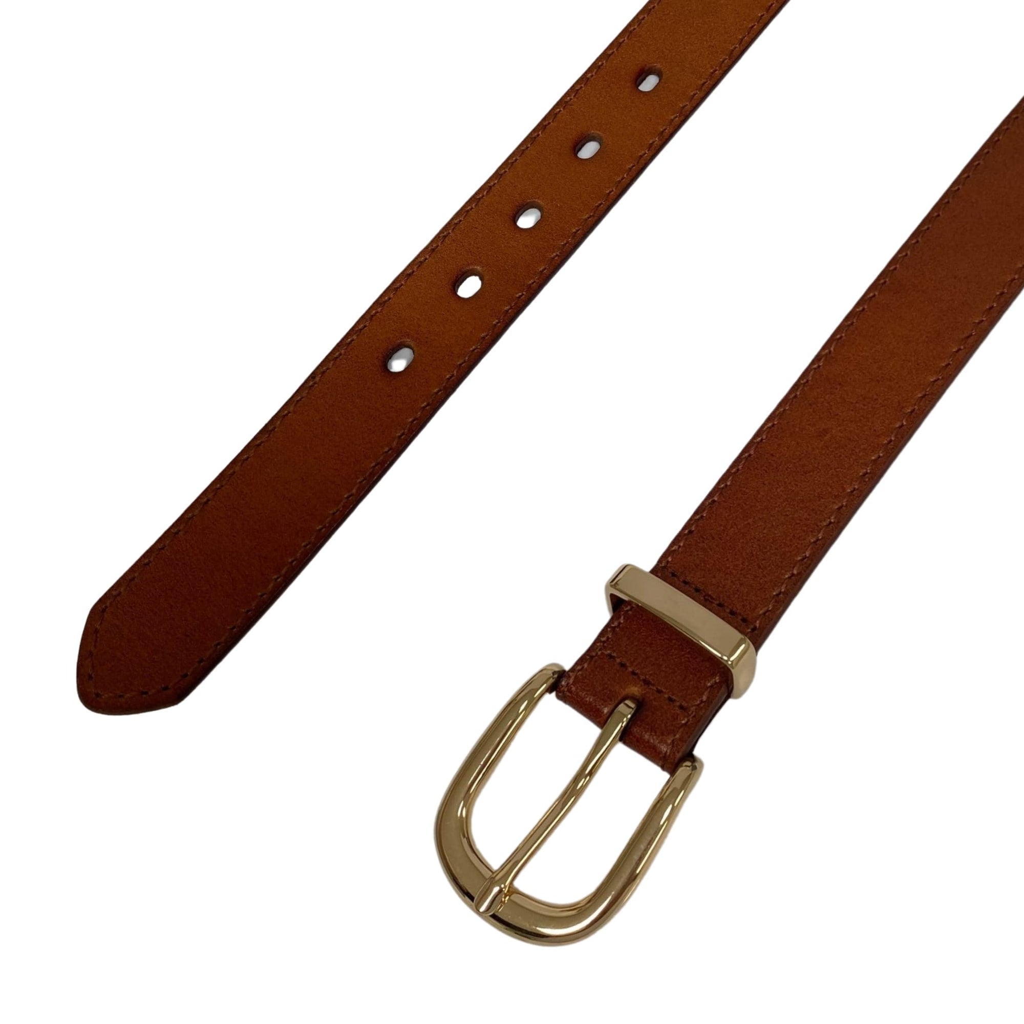 Women's Luxury Belts - Buy Ara Tan Leather Belt | PEROZ